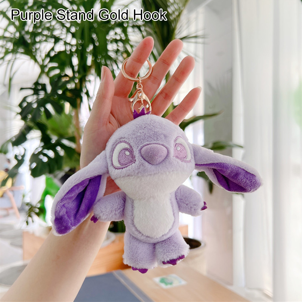 Hittime 12cm Stitch Plush Toy Car Keyring Bag Decoration Pendant Keychain Boys Girls Friends ...